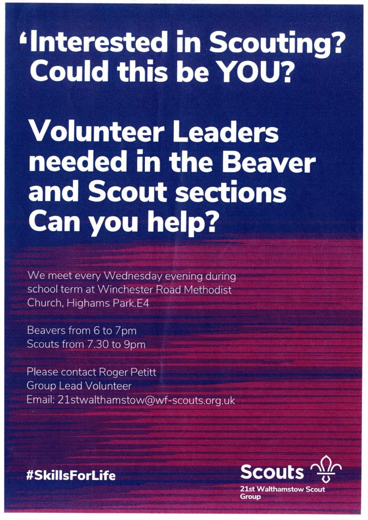 Urgent – Interested in Scouting? Leader Needed - Can you Help ...